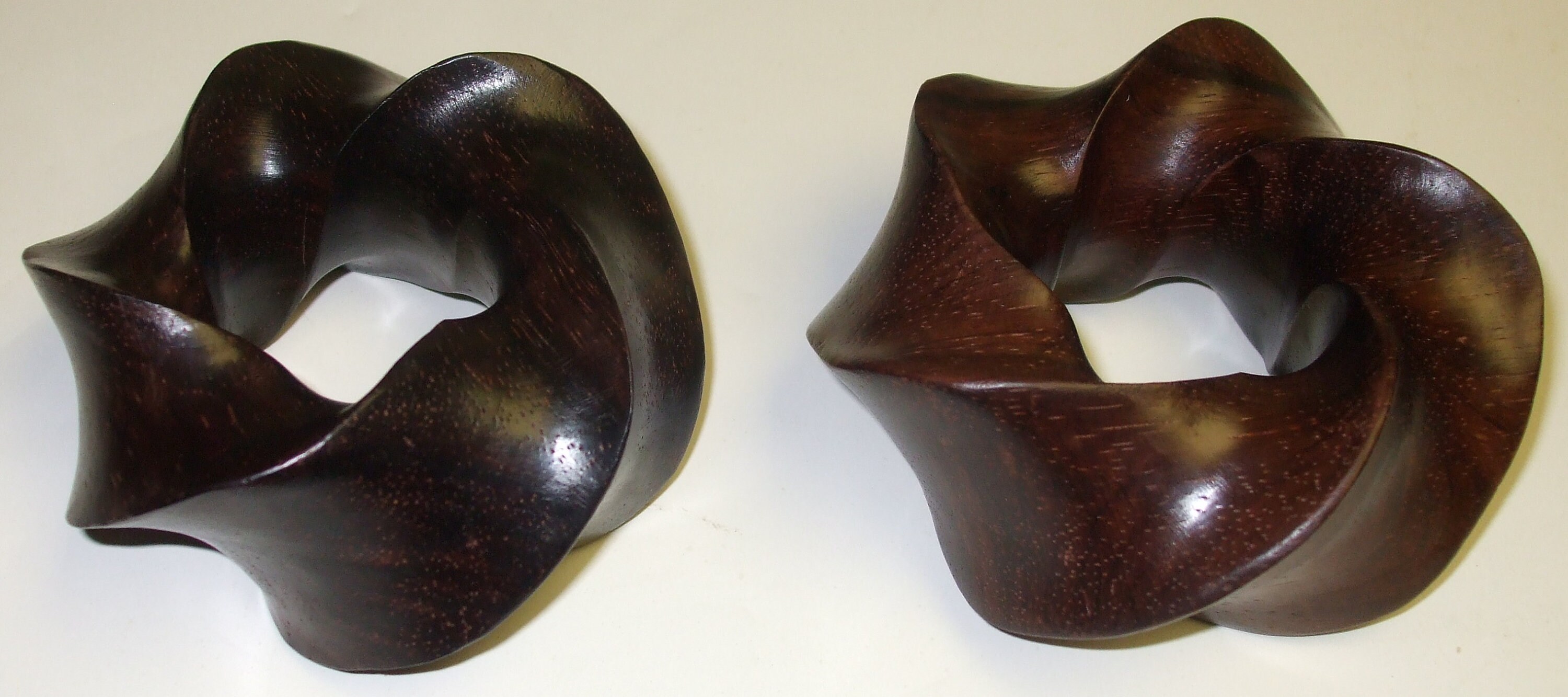 Carved Torus Knots in Wood and Stone - Etsy