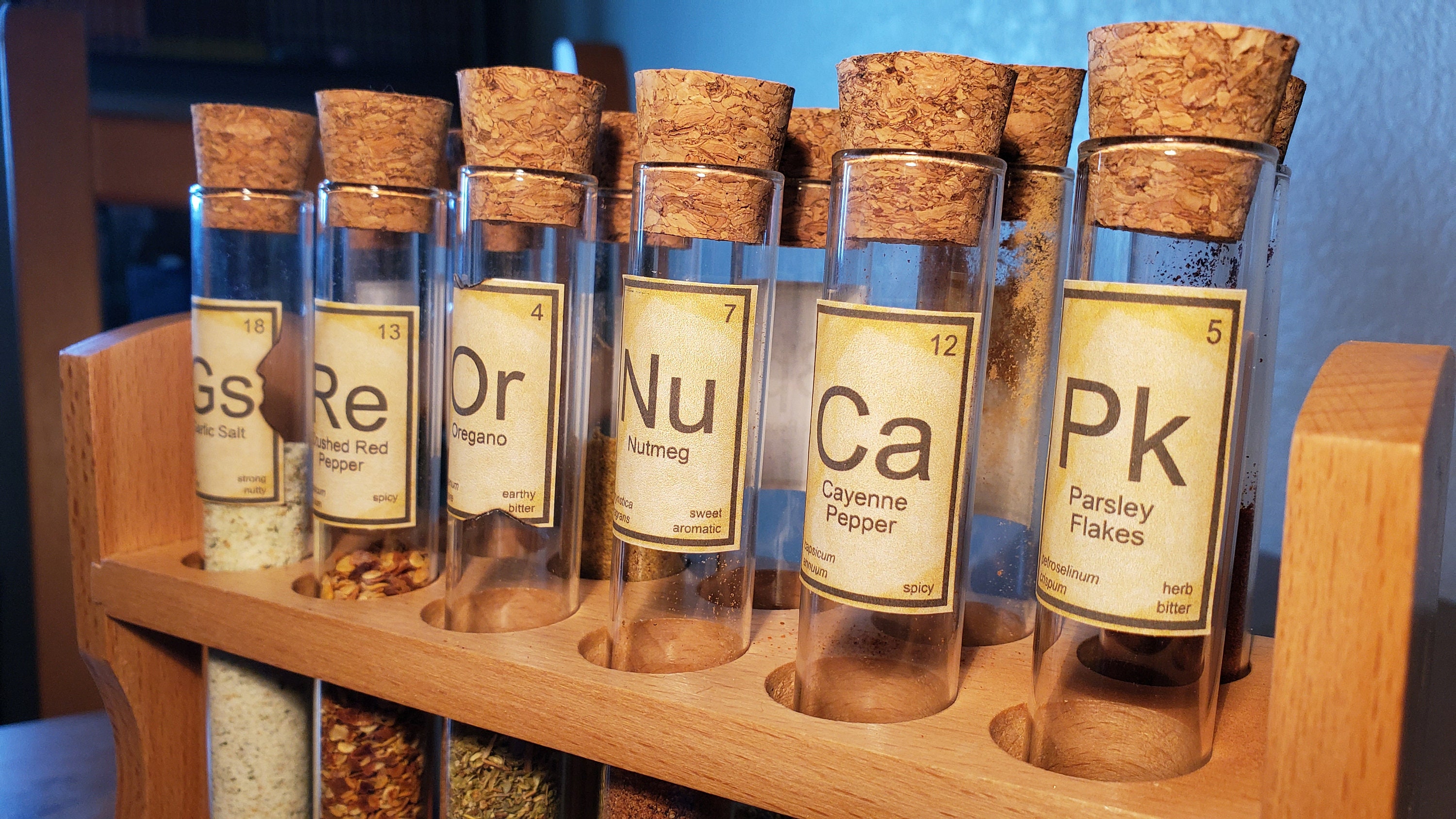 Test Tube Spice Labels - Science is Magic! at Momo's Laboratory ...