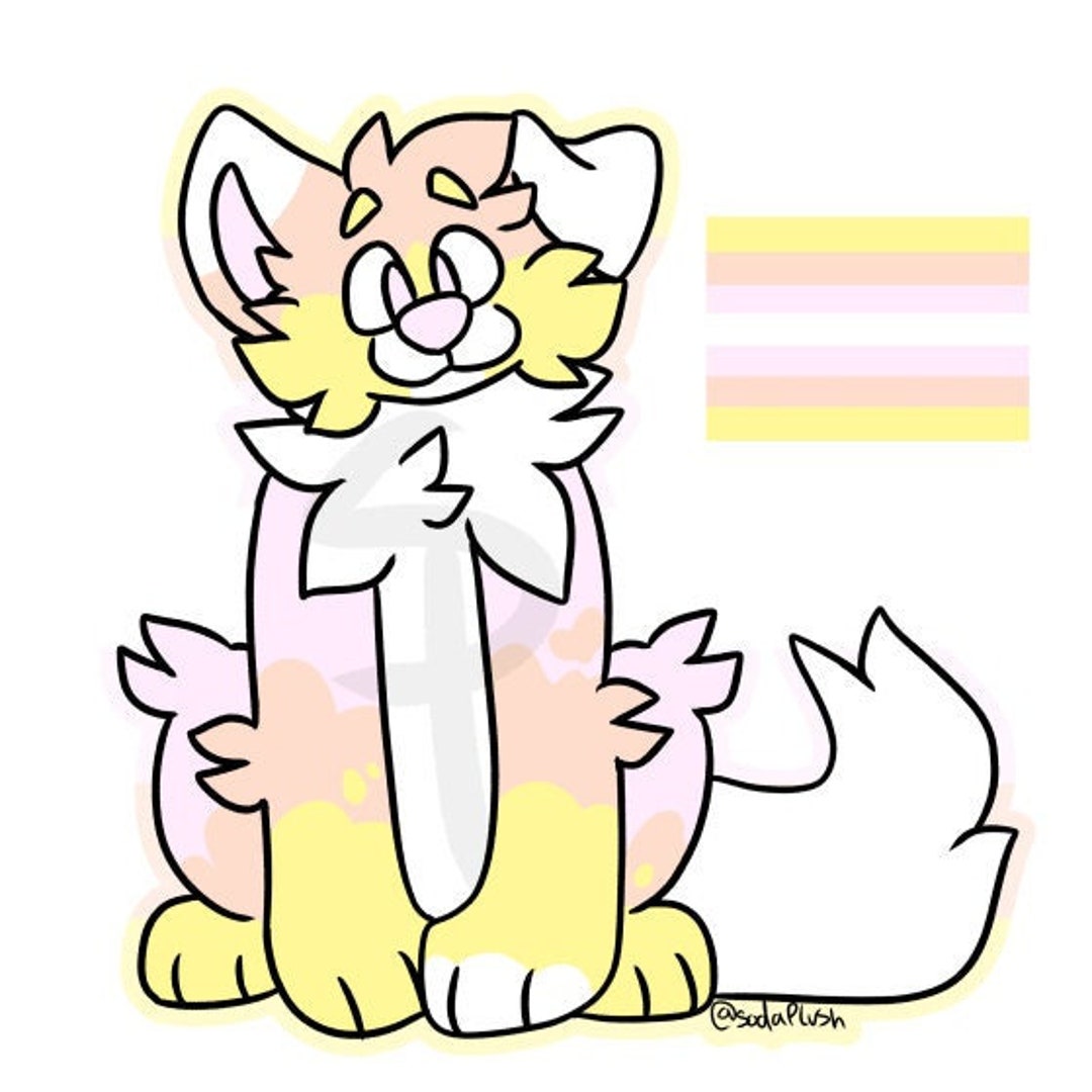 Pangender Puppy Furry Adoptable - Etsy