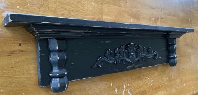 French Country Shelf / Primitive Shelf / Antique Style Shelf / Shabby ...