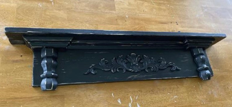 French Country Shelf / Primitive Shelf / Antique Style Shelf / - Etsy