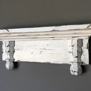 French Country Shelf / Distressed Floating Shelf / Kitchen Shelf ...