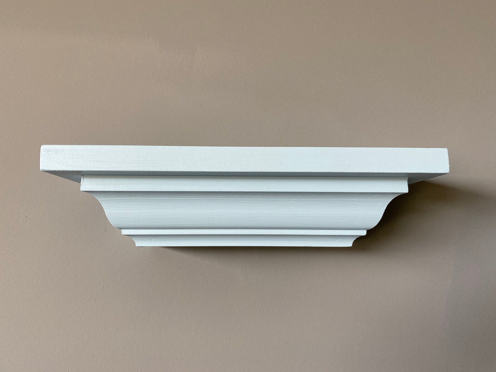 Crown Molding Shelf / Custom Color Crown Molding Shelves / Floating ...