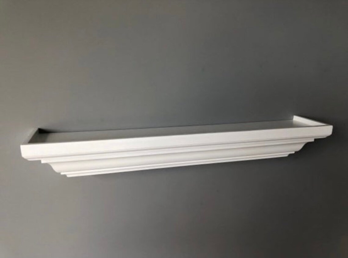 Shelf With Lip / Crown Molding Shelf With Lip / Floating Shelf | Etsy