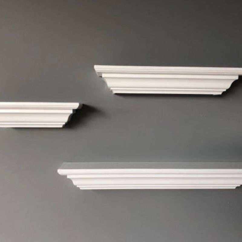 Black Media Wall Shelves - Etsy