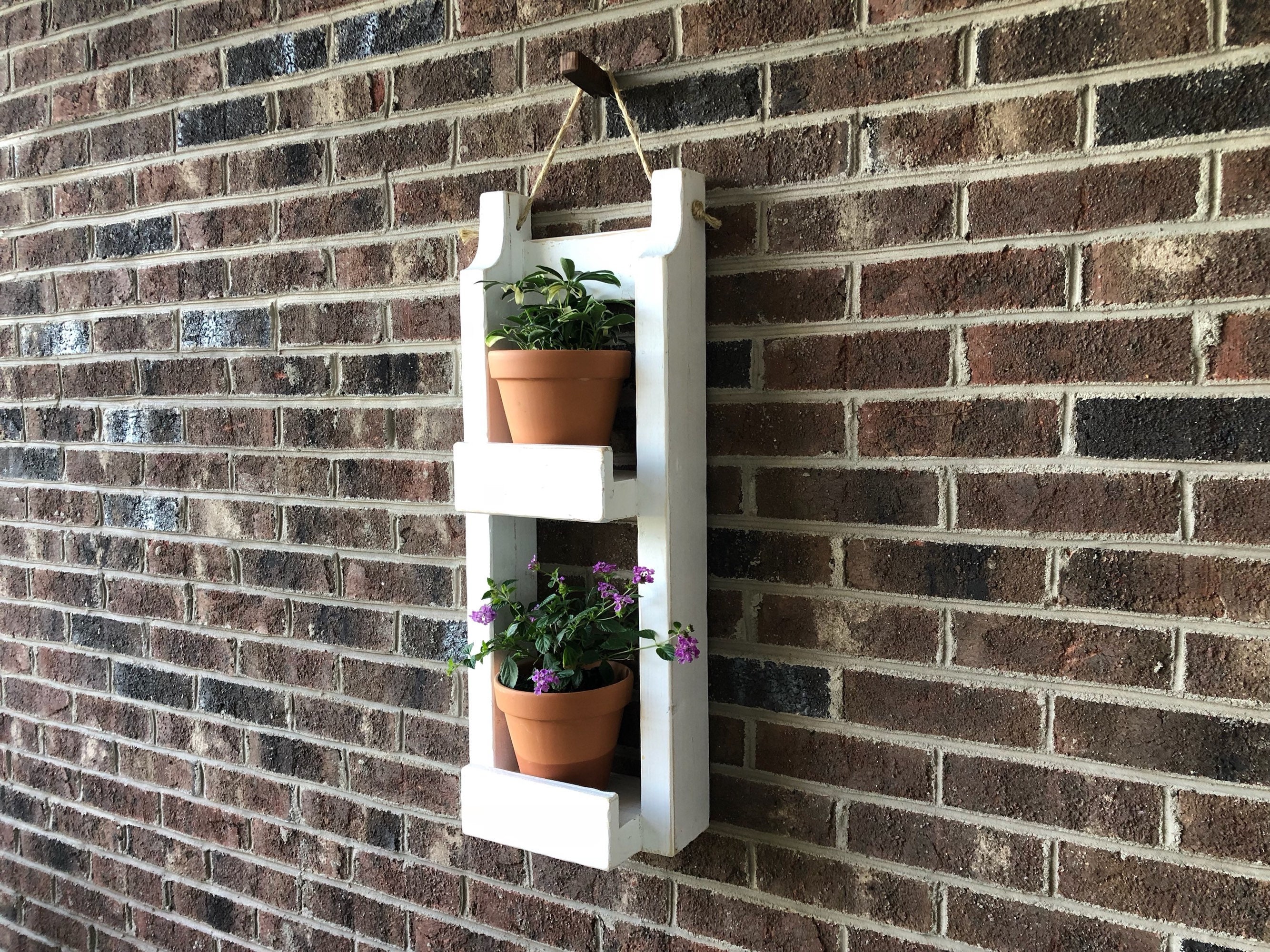 Wall Planter / Planter Shelf / Porch and Patio Decor / Hanging Planter ...