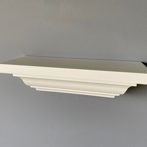 Crown Molding Shelf / Custom Color Crown Molding Shelves / Floating ...