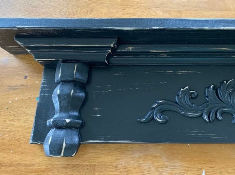 French Country Shelf / Primitive Shelf / Antique Style Shelf / Shabby ...