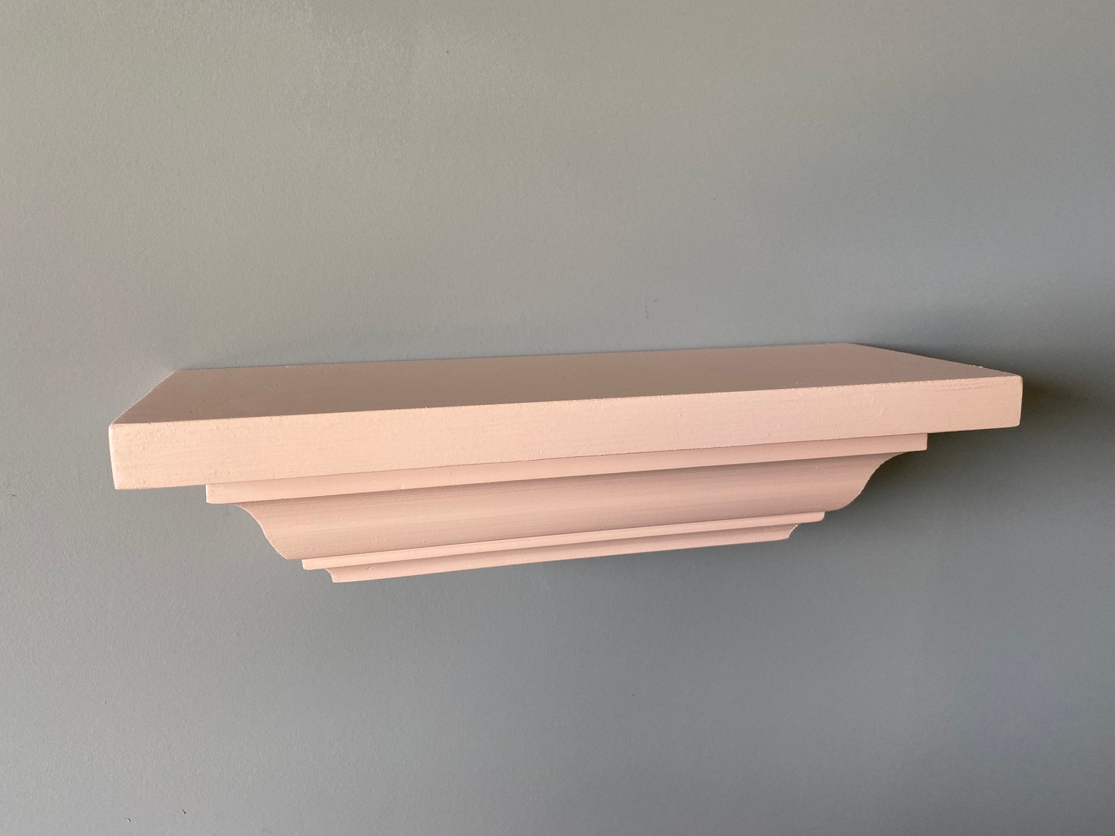 Crown Molding Shelf / Custom Color Crown Molding Shelves / Floating ...