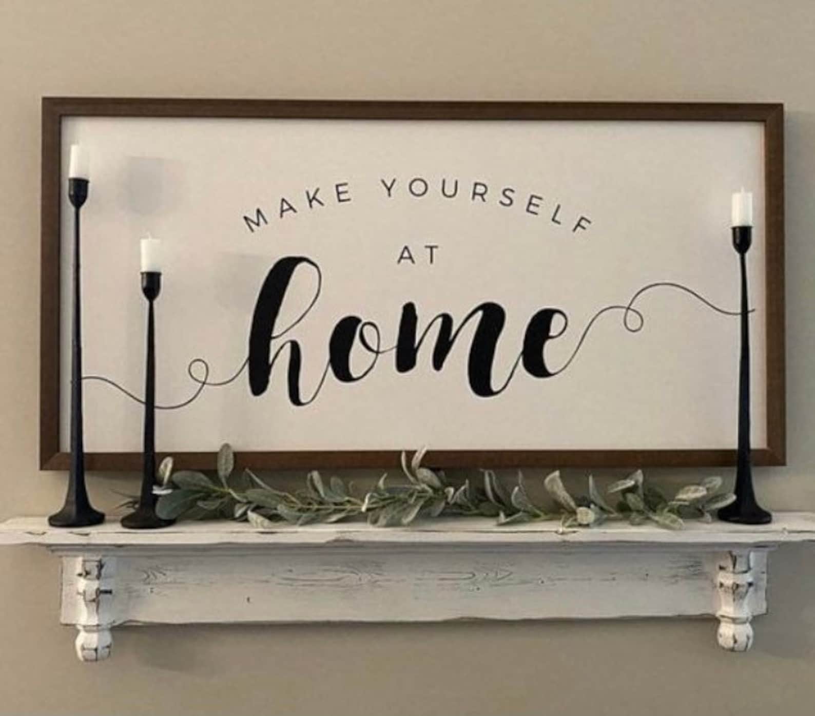 French Country Shelf / Distressed Floating Shelf / Kitchen Shelf ...