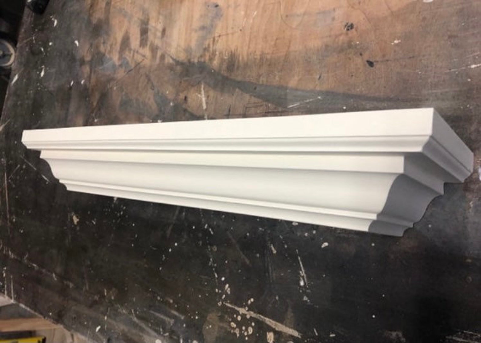 Shelf With Lip / Crown Molding Shelf With Lip / Floating Shelf With Lip ...