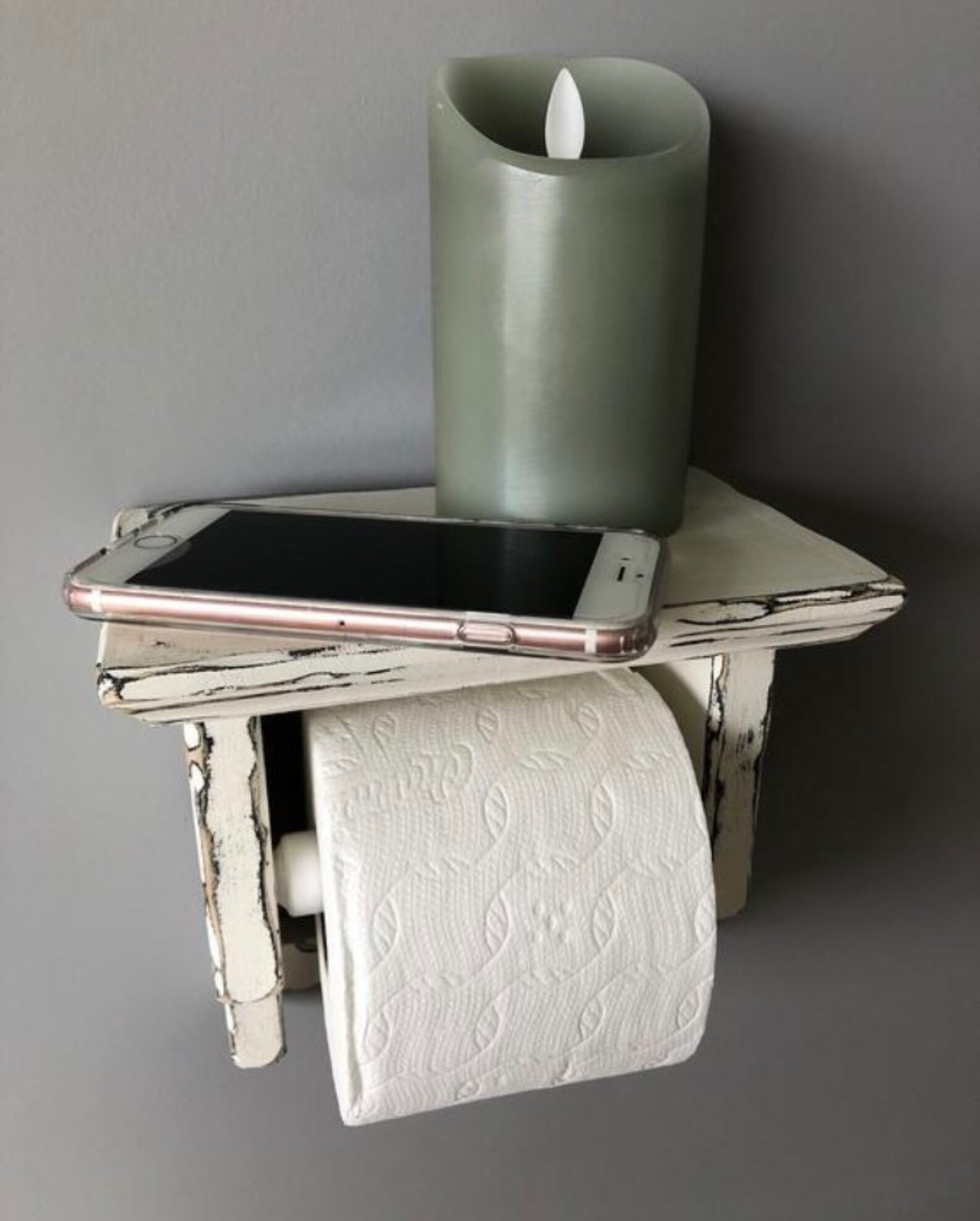 Toilet Paper Holder / Toilet Tissue Holder / Toilet Paper - Etsy