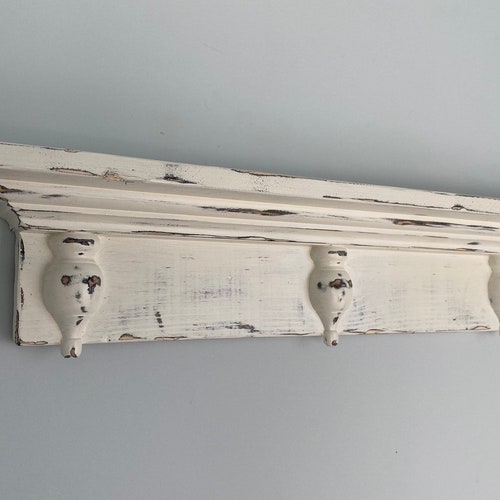French Country Shelf / Distressed Floating Shelf / Kitchen - Etsy