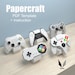 Controller Game Pack 3D Papercraft | DIY Paper Sculpture | Paper Model ...