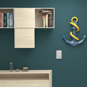 Anchor 3D Papercraft | DIY Paper Sculpture | Paper Model Pattern | Do ...