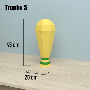 Trophy Bundle 3D Papercraft | DIY Paper Sculpture | Paper Model Pattern ...