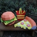 Junk Food Pack 3D Papercraft DIY Paper Sculpture Paper - Etsy