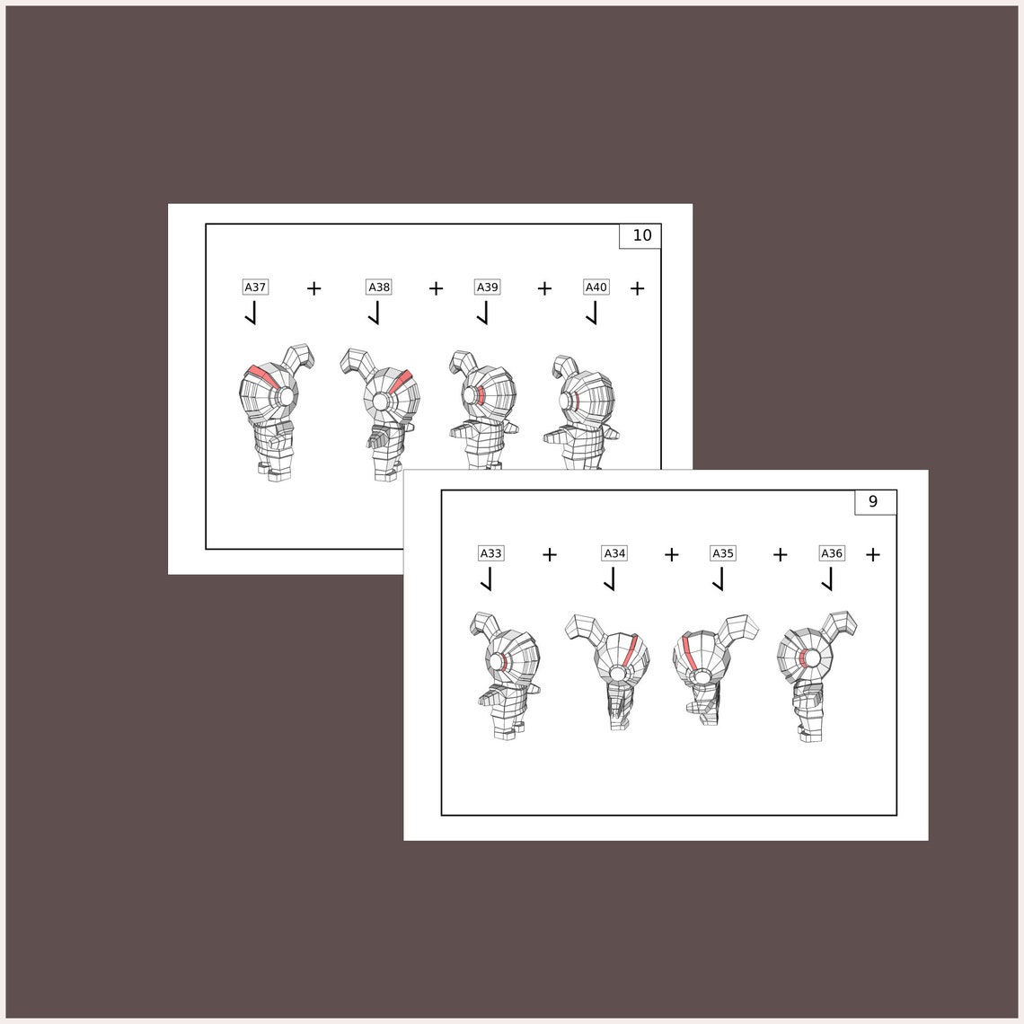 Gladiator Kid 3D Papercraft DIY Paper Sculpture Paper - Etsy