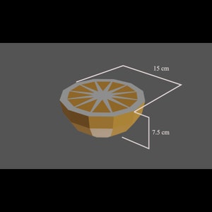 Fruit Pack 3D Papercraft | DIY Paper Sculpture | Paper Model Pattern ...