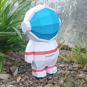 Astronaut Kid 3D Papercraft | DIY Paper Sculpture | Paper Model Pattern ...