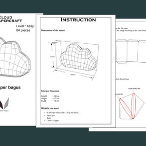 Weather 3D Papercraft DIY Paper Sculpture Paper Model | Etsy
