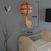 Basketball Wall 3D Papercraft DIY Paper Sculpture Paper Model Pattern ...