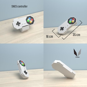 DIY Game Controller Bundle Papercraft: Low Poly Paper Model (PDF ...