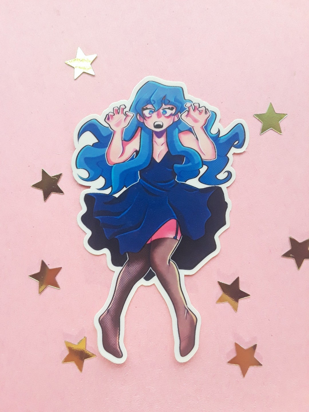 Ghost Girl Sticker Stickers Anime Cartoon Comic - Etsy