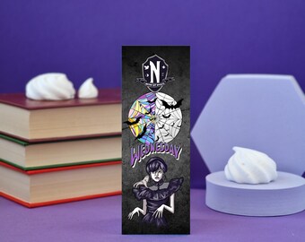 Wednesday Addams Series Inspired Bookmark Perfect for Book - Etsy UK