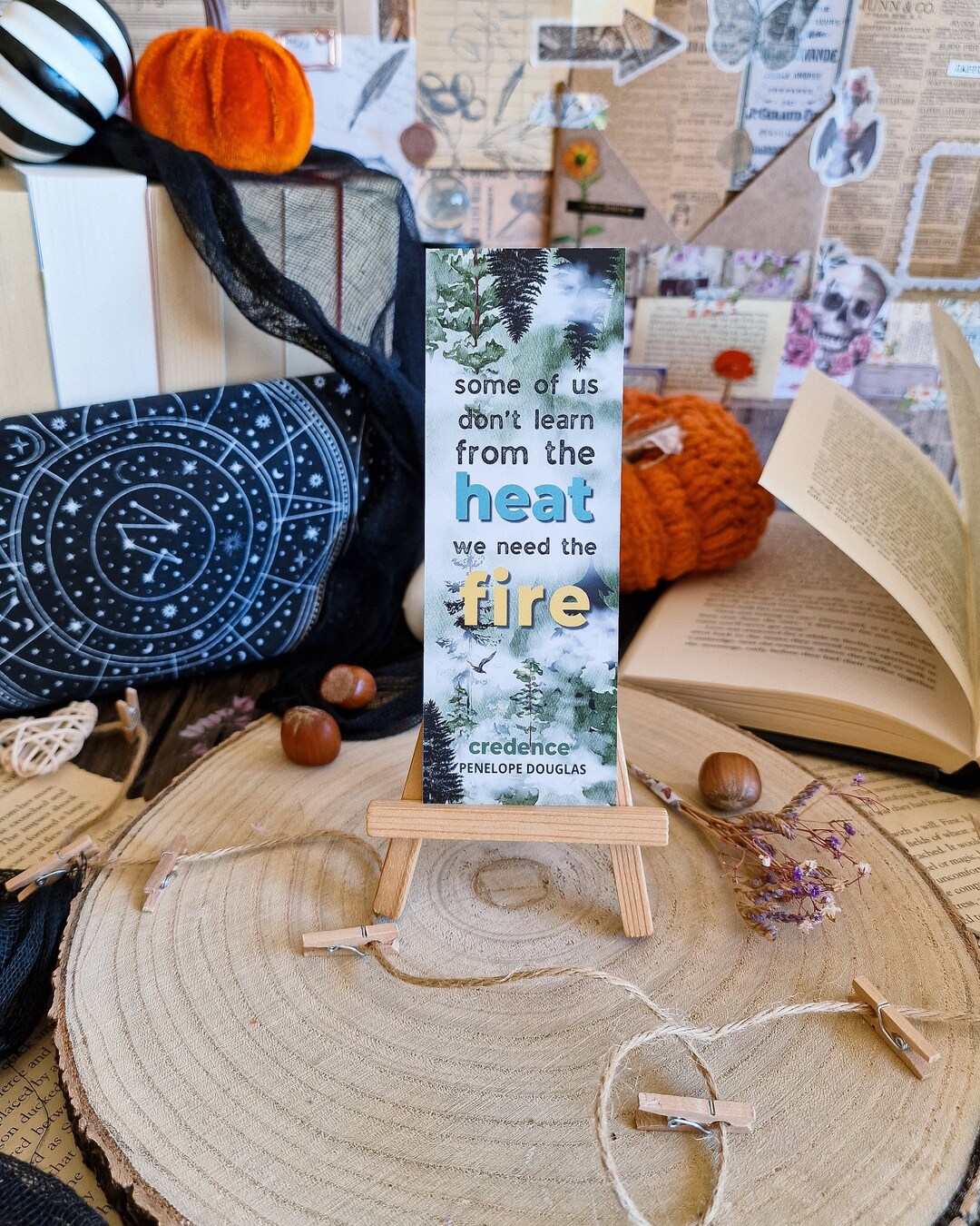 Credence Inspired Bookmark Bibliophile Bookmark Book Lover Gift - Etsy