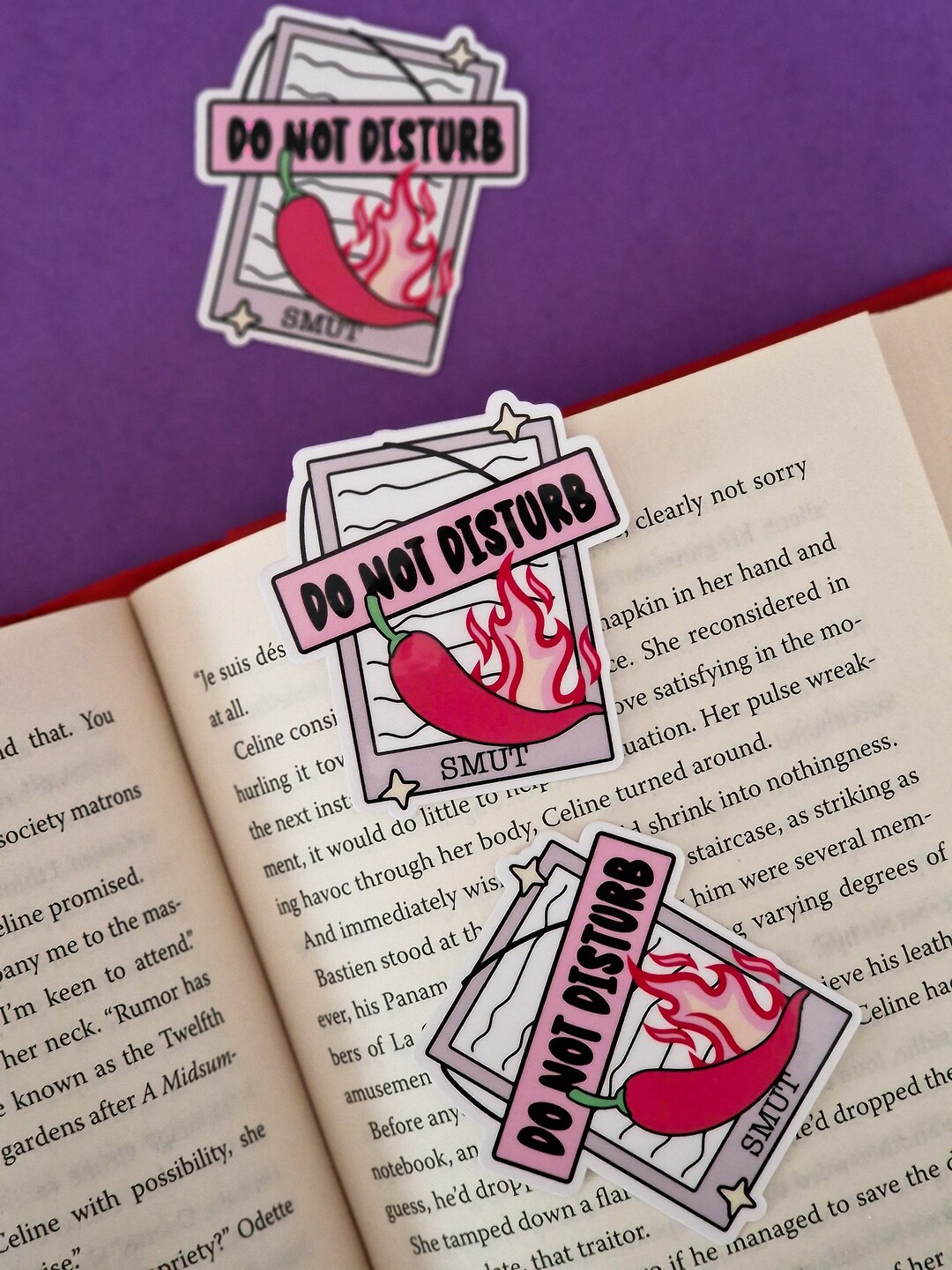 Do Not Disturb Reading Smut Bookish Sticker Waterproof Vinyl Sticker ...