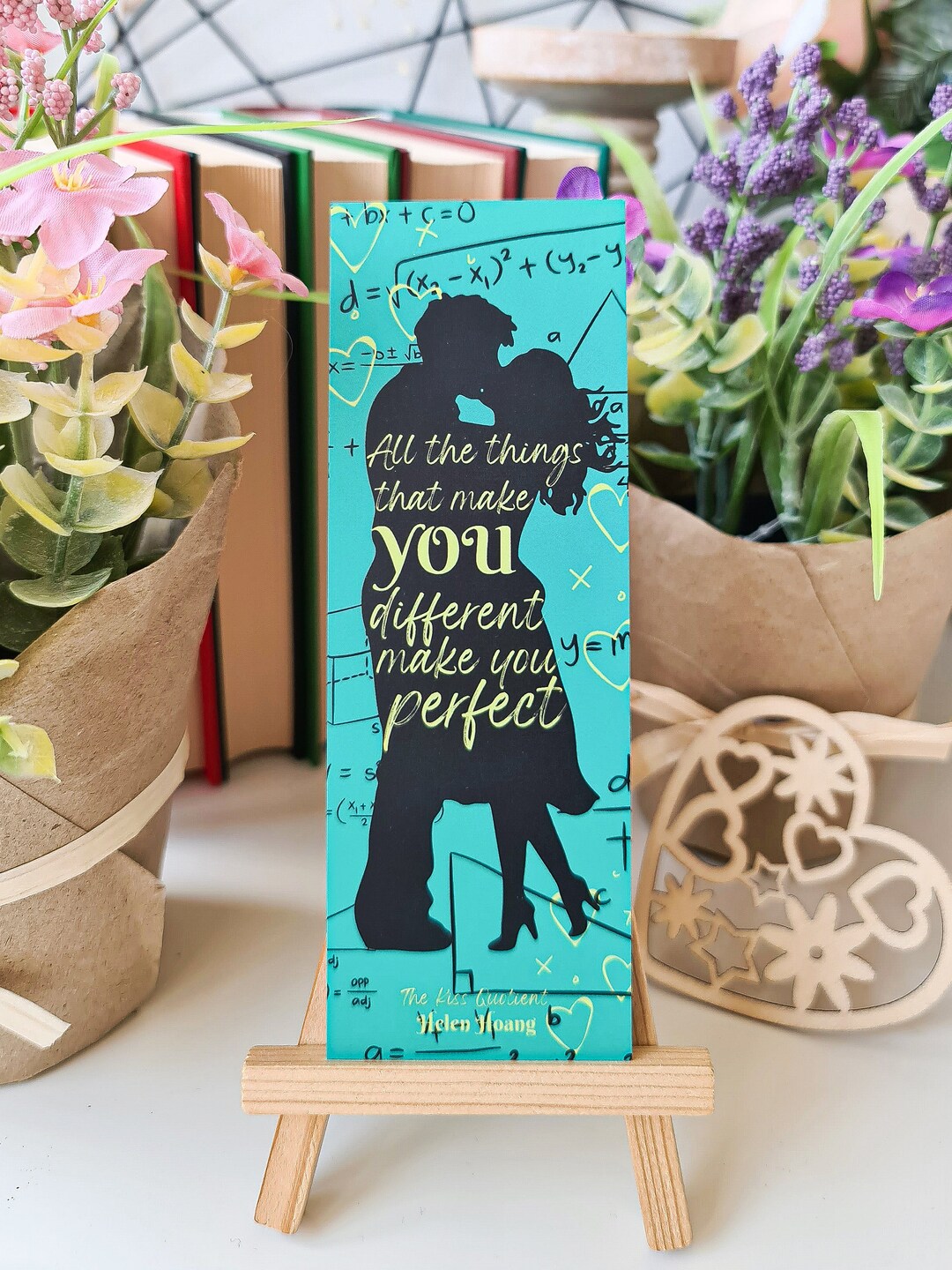 The Kiss Quotient Bookmark Bibliophile Bookmark Book Lover Gift - Etsy