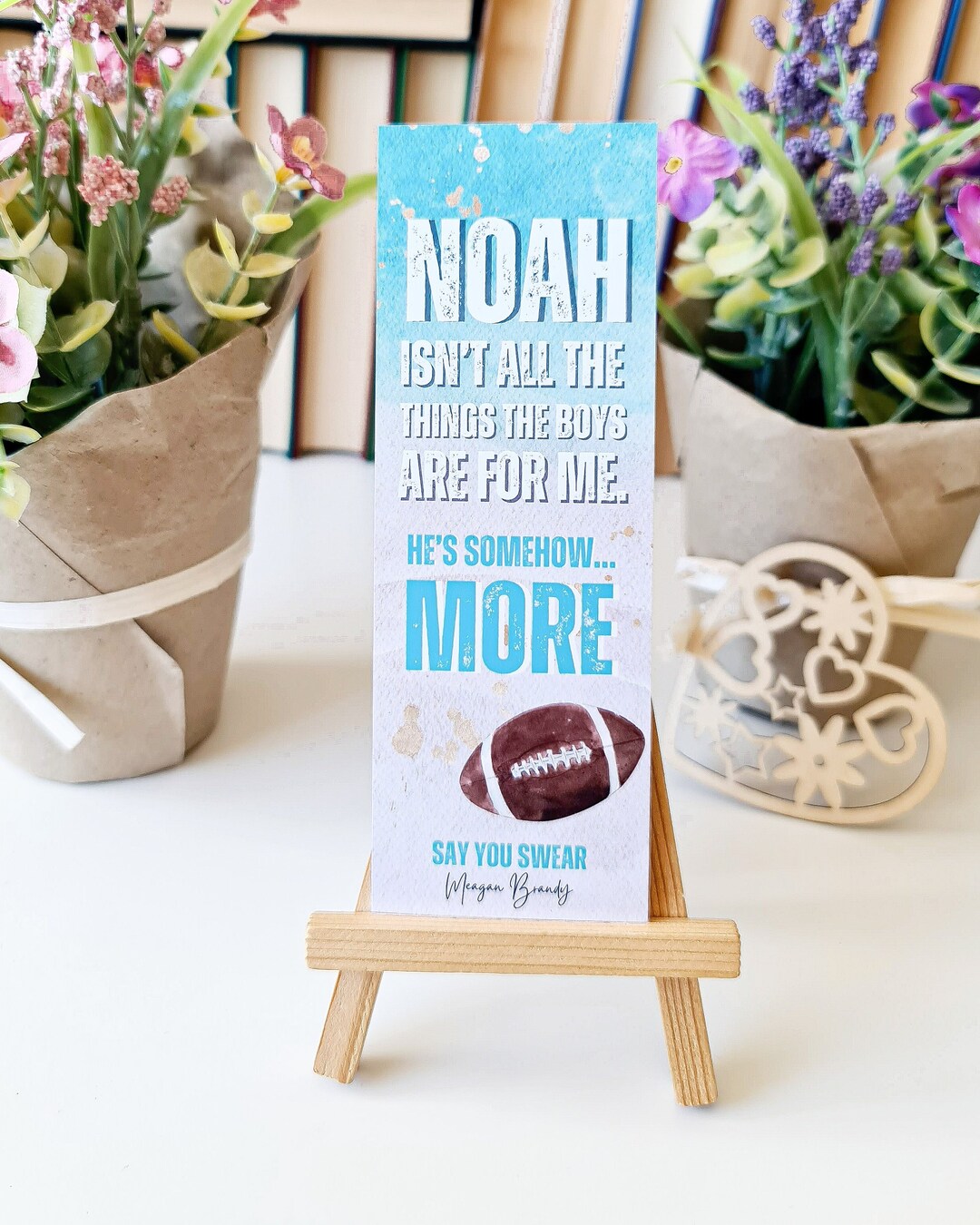 Say You Swear Bibliophile Bookmark Book Lover Gift - Etsy