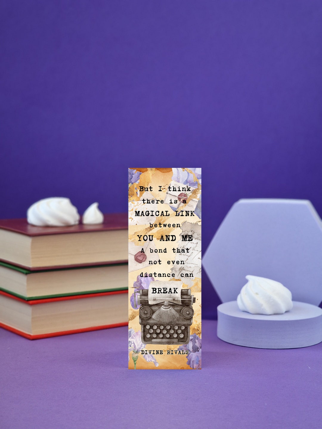Divine Rivals Bookmark Fantasy Books Book Lovers Bookish Gifts Book ...