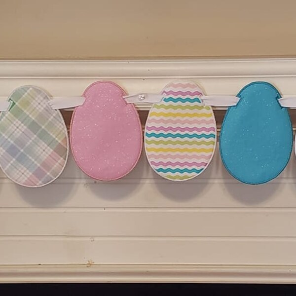 Easter Egg Banner - Etsy