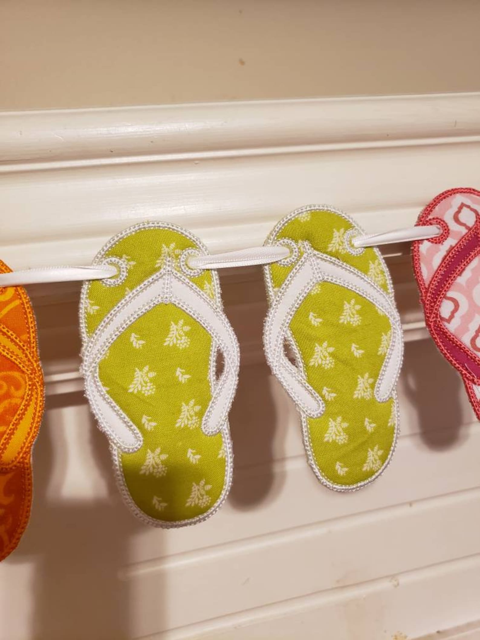 Flip Flop Banner Summer Garland - Etsy