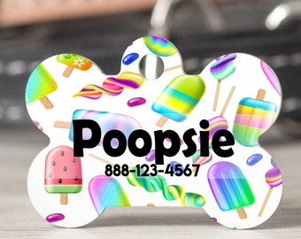Popsicle Name Tag - Etsy