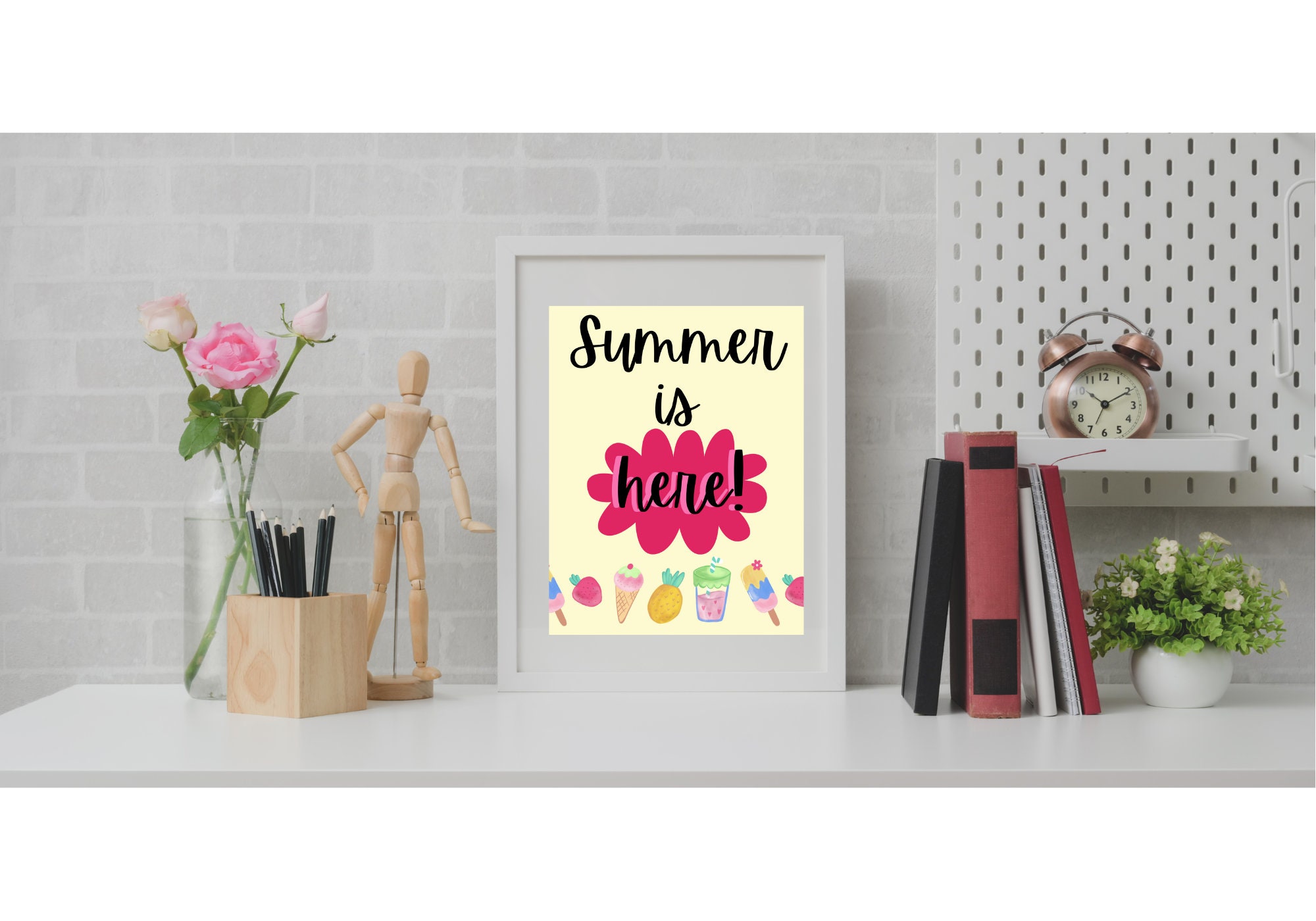 Instant Download Summer Printable Art Summer Prints for Home Summer ...