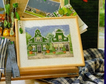 Dutch Houses Cross Stitch Pattern Digital Download traditional ...