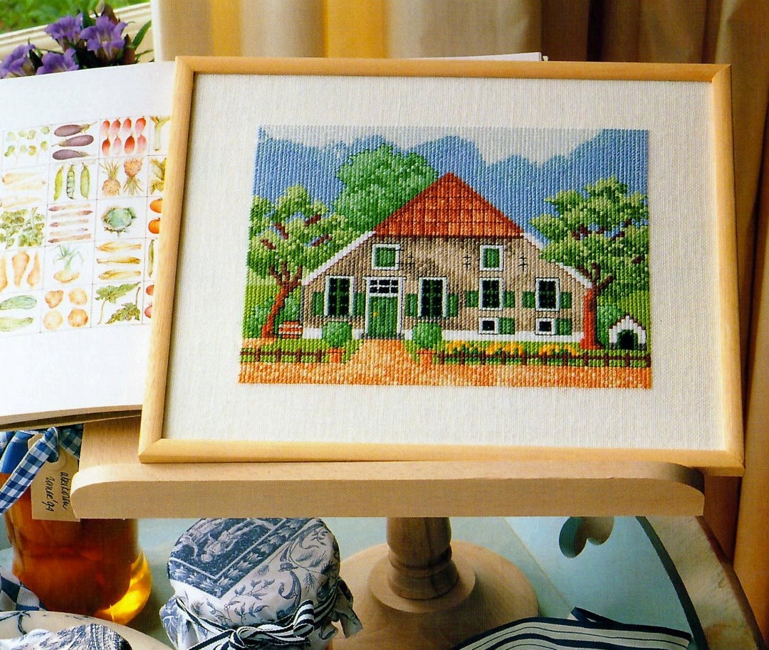 Dutch Farm House Cross Stitch Pattern Digital Download |traditional ...
