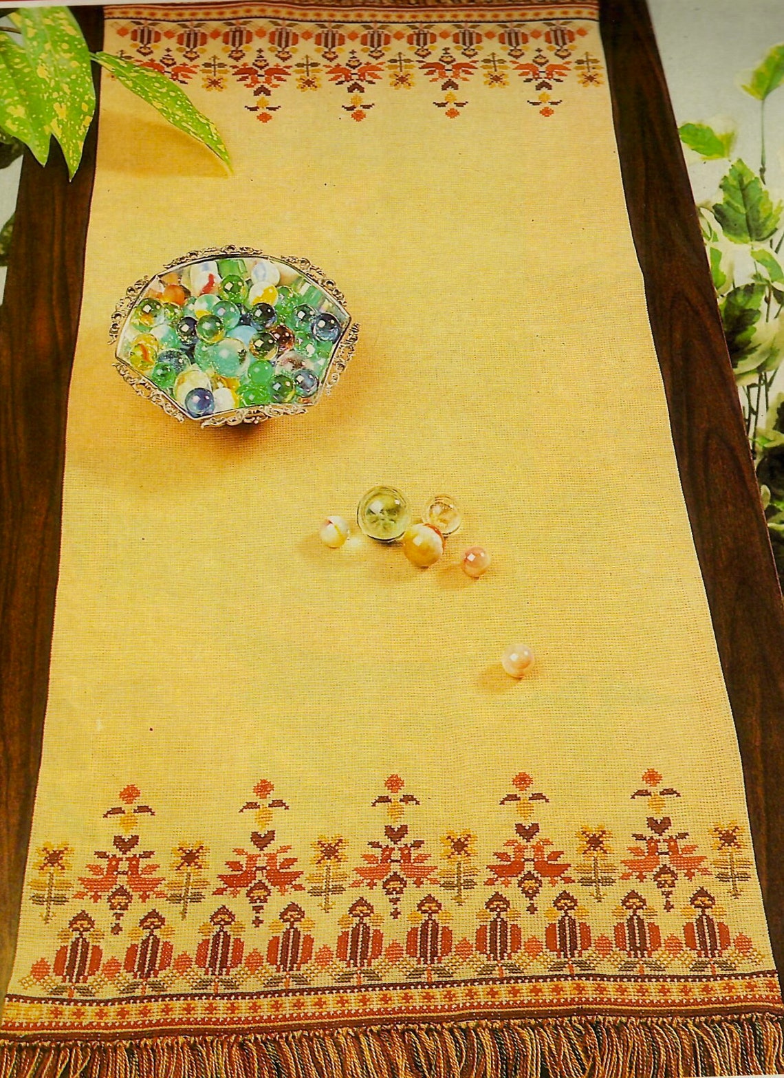 Greek Folk Flowers Cross Stitch Pattern Antique Cretan PDF Avlea Border ...