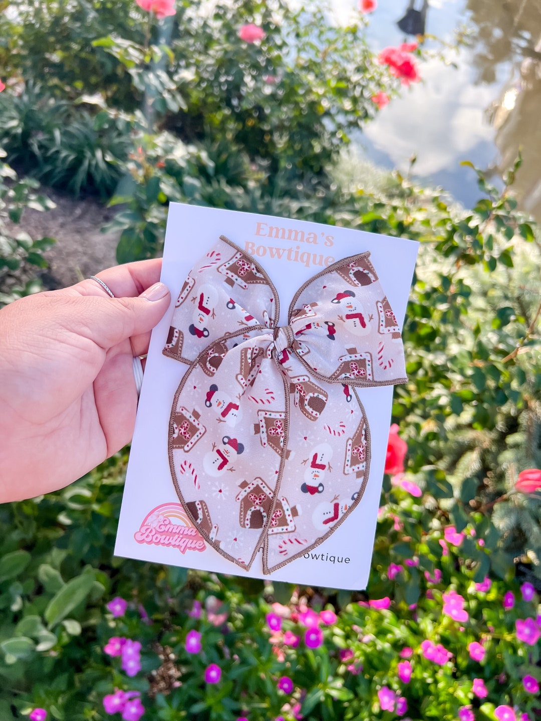 Christmas Day Bows Fable Bows Hair Bows - Etsy