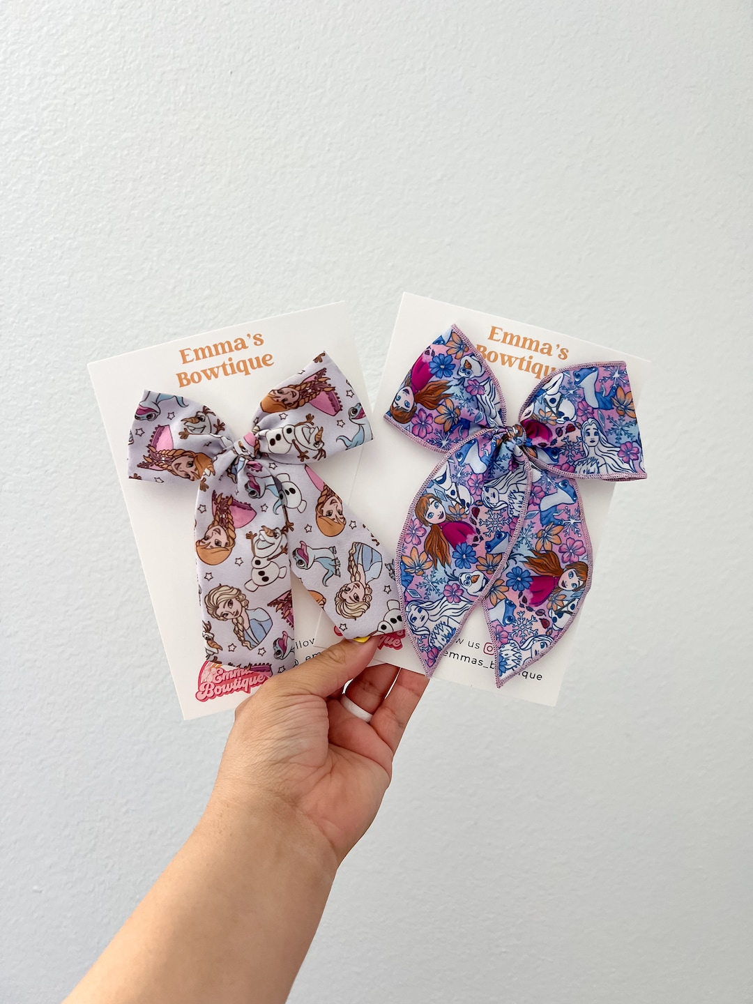 Icy Forest Bow, Fable Bow, Sailor Bow, Hair Bows, Hair Accessories - Etsy