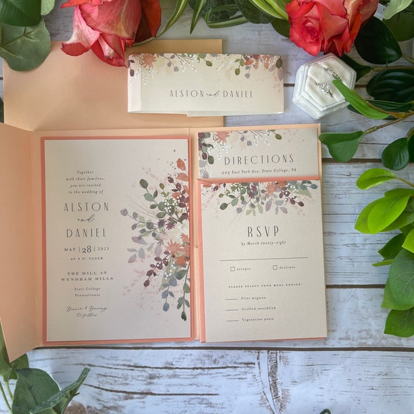 Wedding Invitations Packages - Etsy