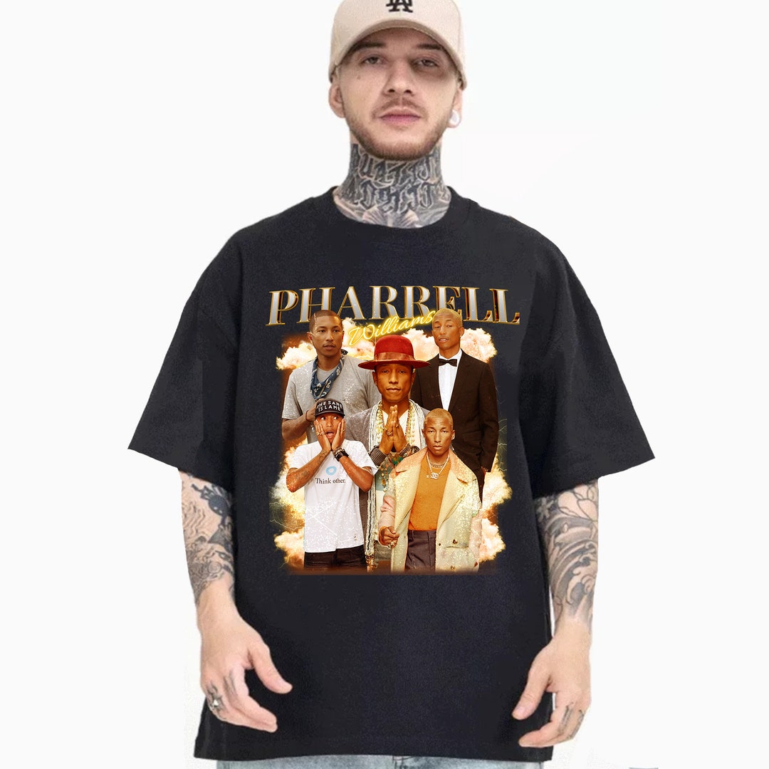 Retro Pharrell Williams Png, Vintage 90s Pharrell Williams Png ...