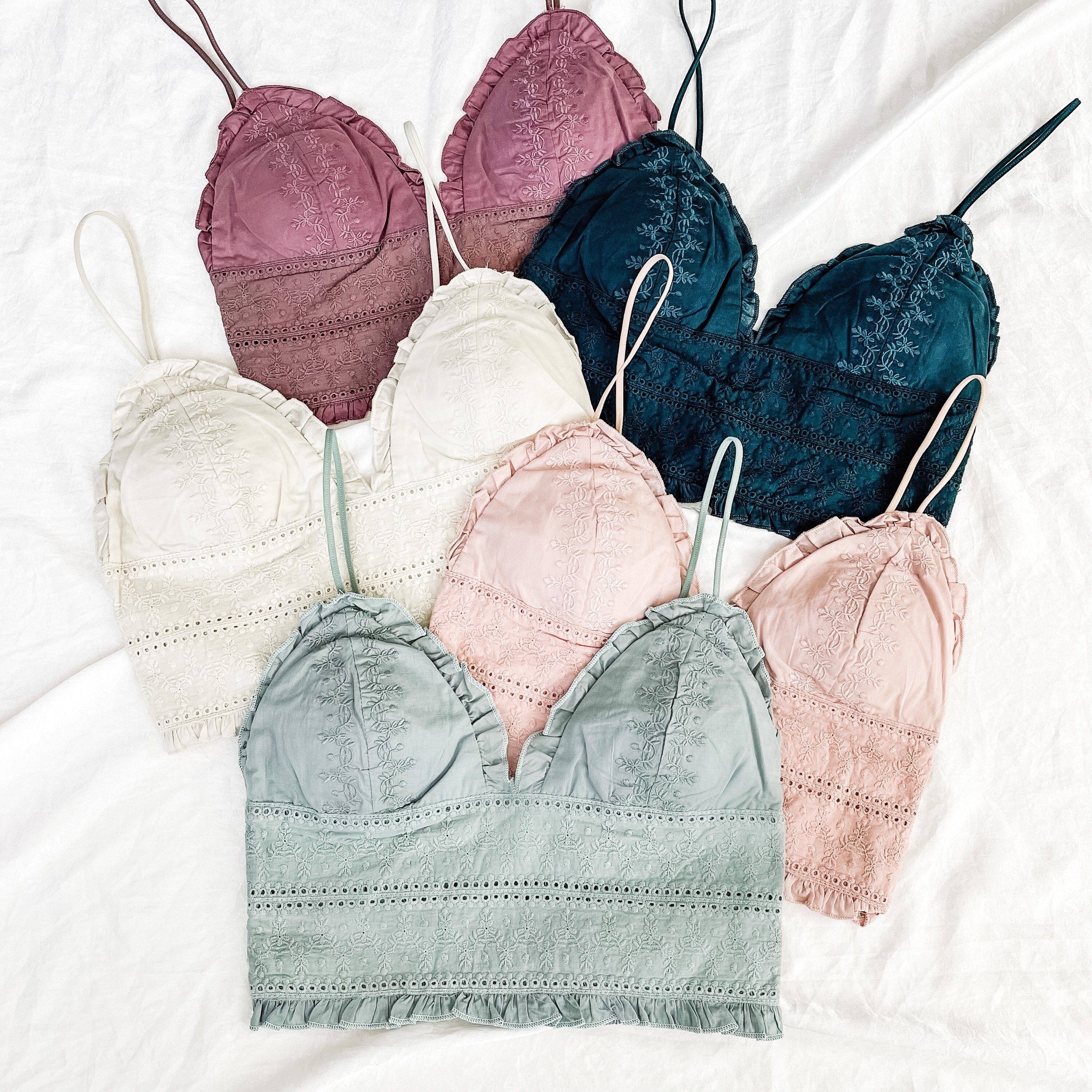 Buy 2 Get 1 Free Bralette Cotton Longline Bralette see - Etsy