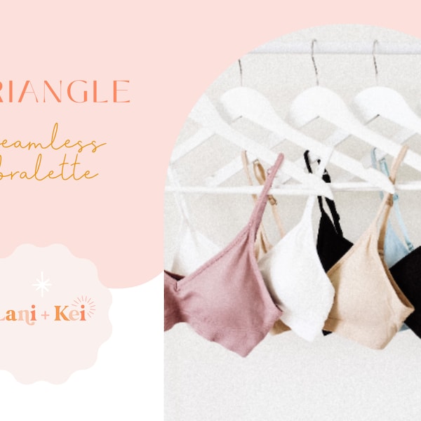 Triangle Bralette - Etsy