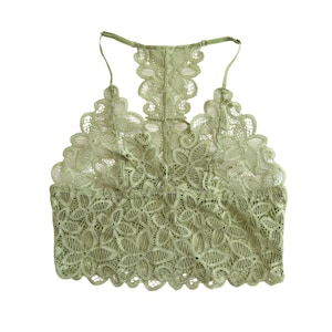 Longline Racerback Bralette - Etsy