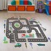 Kids' Road Track Wall/floor Stickers | City Traffic Theme Play Stickers ...