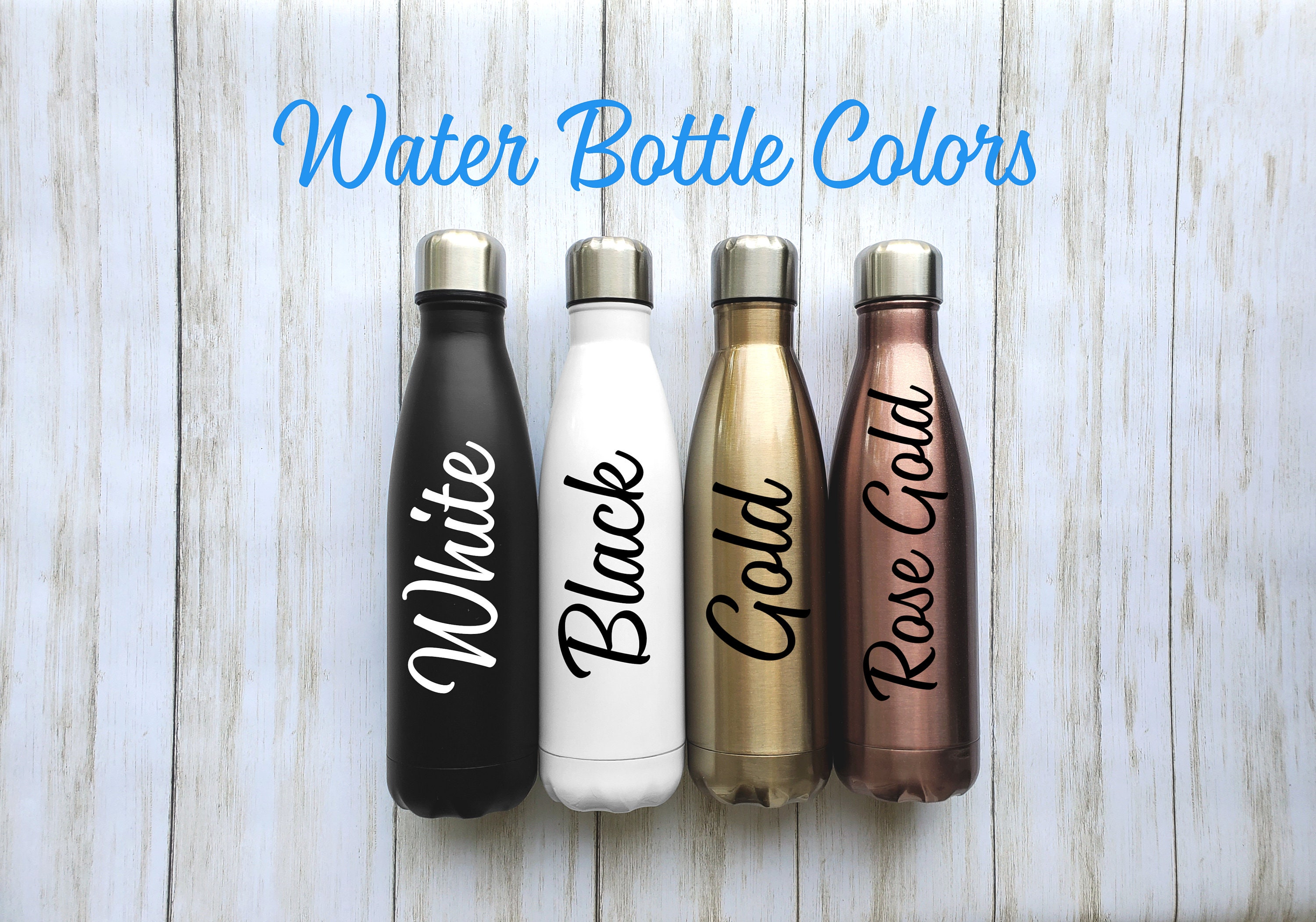 Personalized Water Bottle Bridesmaid Gifts Idea Hot Cold Insulated ...